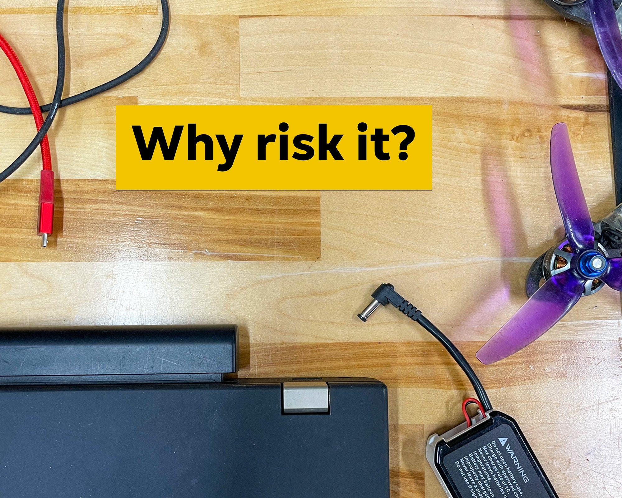 Why risk it? Sticker – Big Beaver Energy